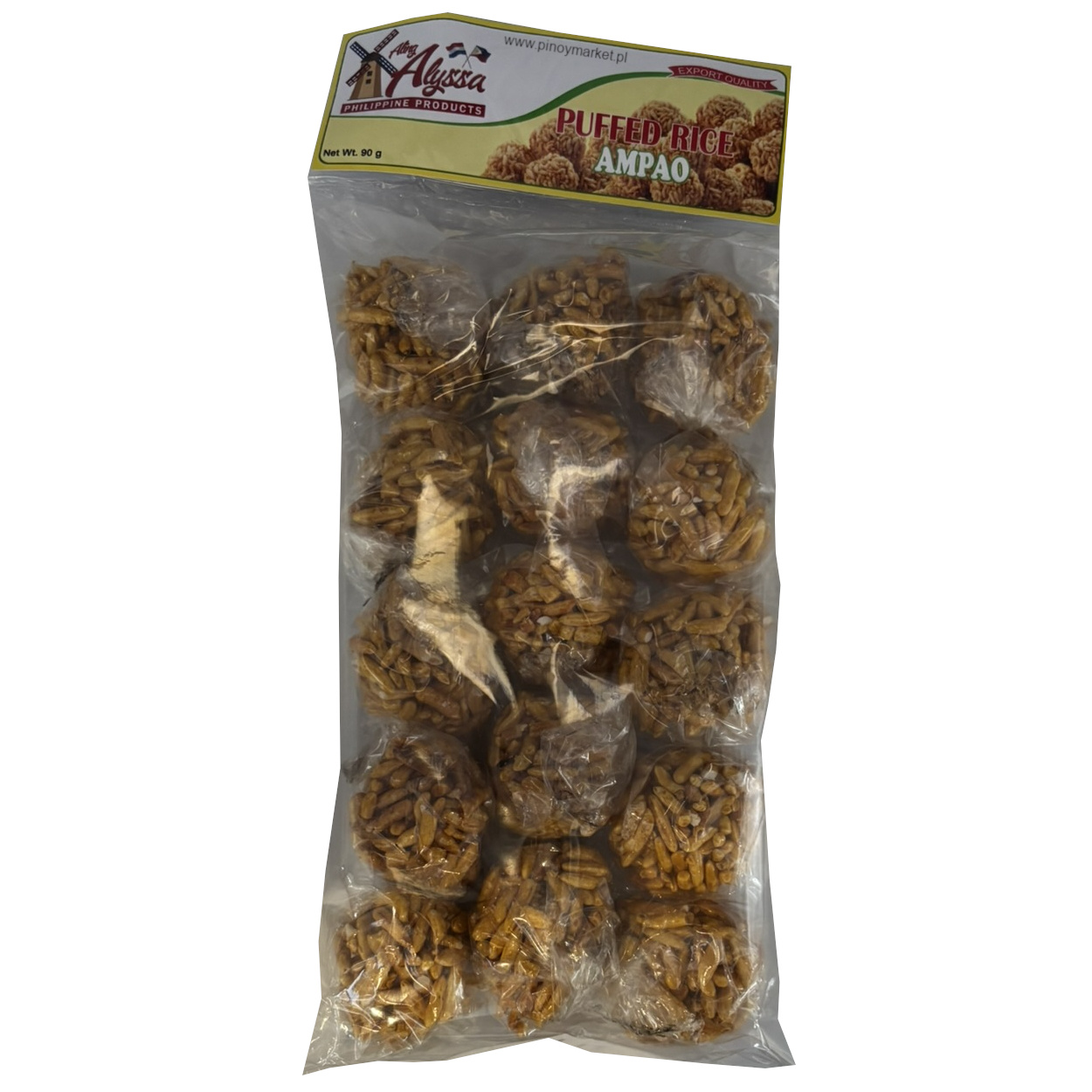 ROUND PUFFED RICE AMPAW 90 g - ALING ALYSSA | Sweets, cookies, and ...
