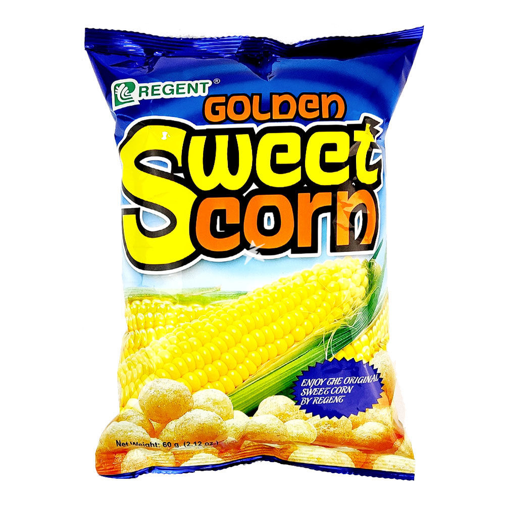 GOLDEN SWEET CORN SALTED 60 g - REGENT | Chips and savory snacks All ...